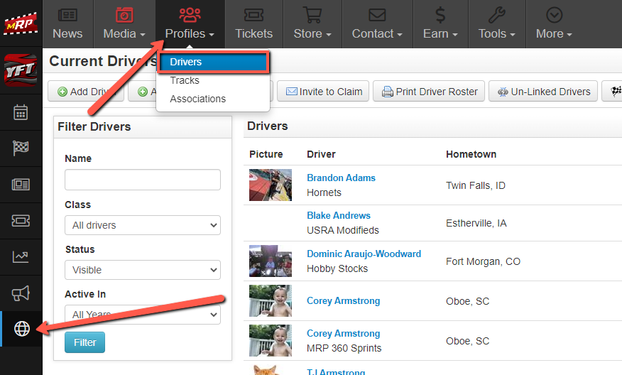 Assigning an MRP Card – MyRacePass Support