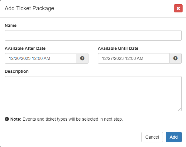 Multi-Day Event Ticket Packages – MyRacePass Support
