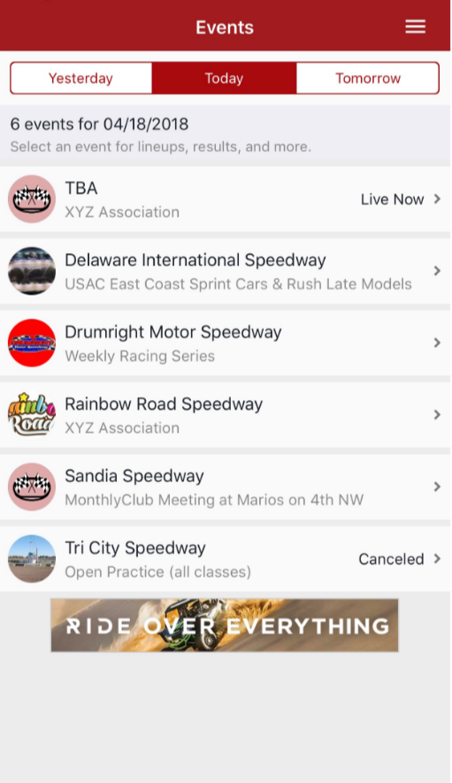 Getting Started with the MRP App – MyRacePass Support