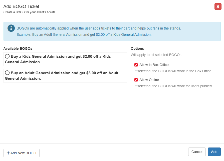 Single Event Ticket BOGOs (Buy One-Get One) – MyRacePass Support