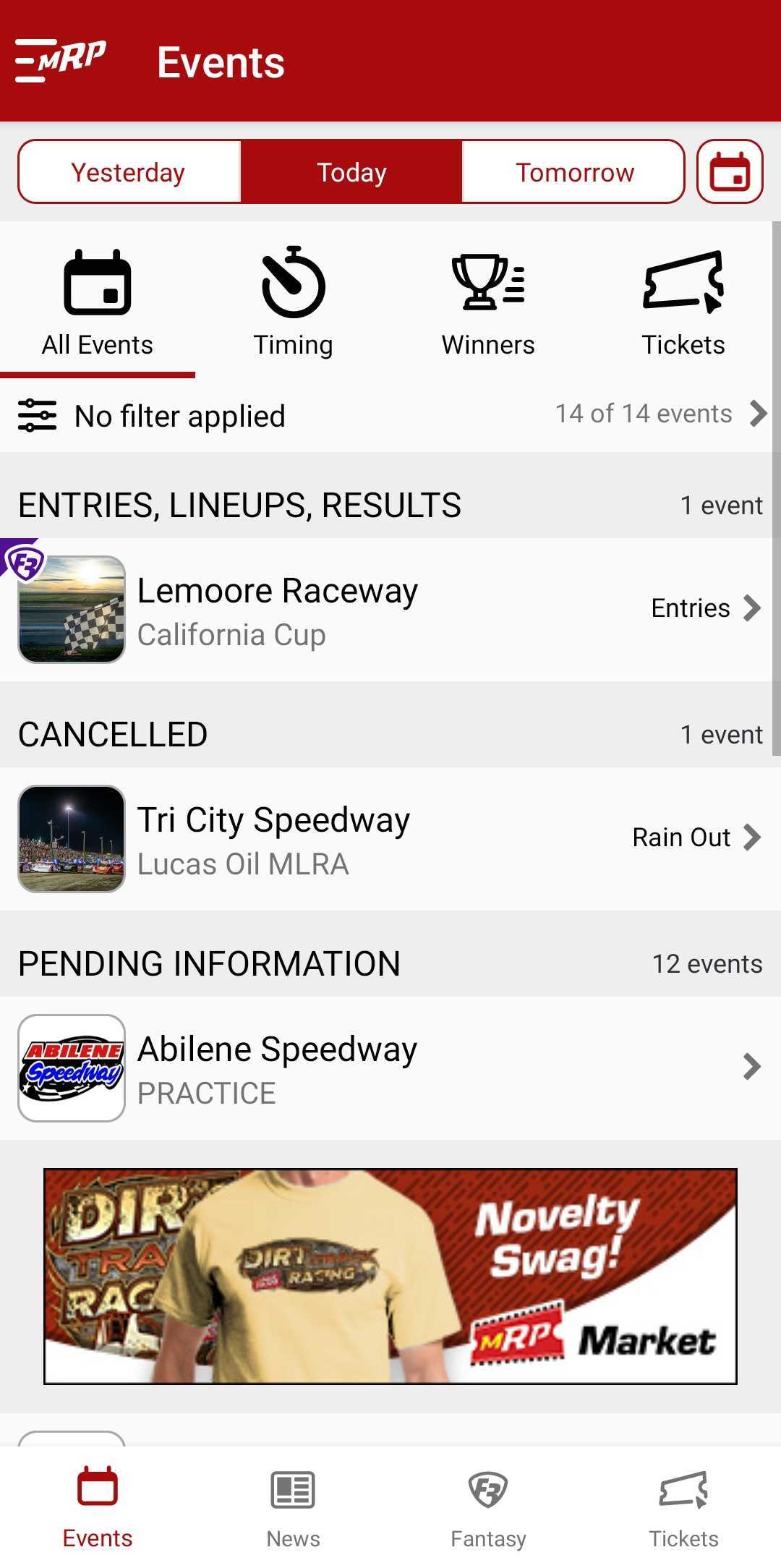 Getting Started with Live Timing – MyRacePass Support